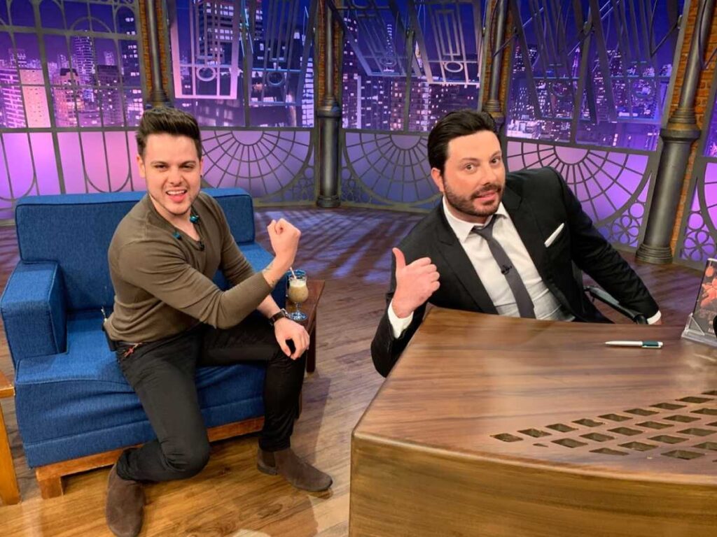 Dani Boy retorna ao SBT para participar do The Noite nesta terça-feira (16)