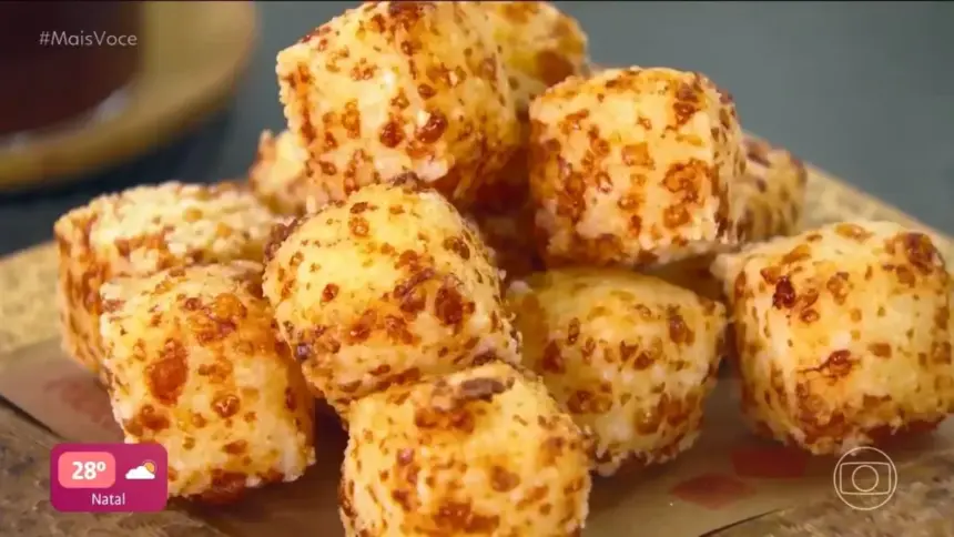 Receita do Mais Você (25/11):Dadinho de tapioca com queijo coalho do ...